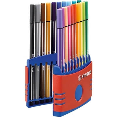 Flomasteri STABILO Pen 68 1/20 ColorParade