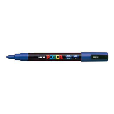 POSCA Marker UNI PC-3M blue