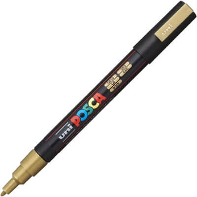 POSCA Marker UNI PC-3M gold