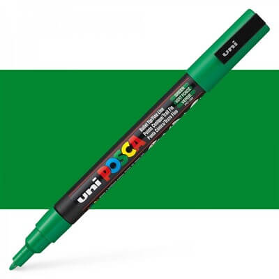 POSCA Marker UNI PC-3M green