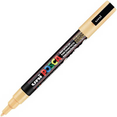 POSCA Marker UNI PC-3M light orange