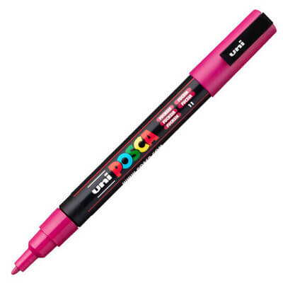 POSCA Marker UNI PC-3M pink