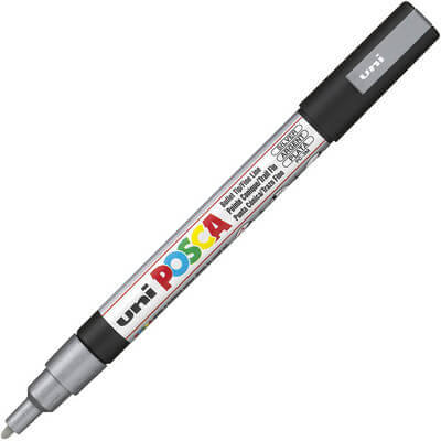 POSCA Marker UNI PC-3M silver