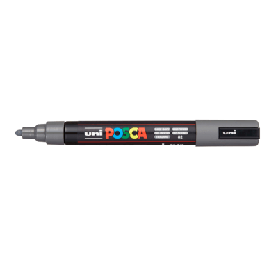 POSCA Marker UNI PC-5M deep grey