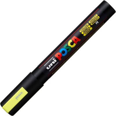 POSCA Marker UNI PC-5M fluo yellow