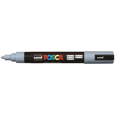 POSCA Marker UNI PC-5M grey