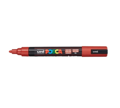 POSCA Marker UNI PC-5M ruby red