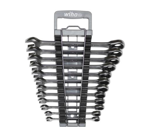 Wiha 44665 Set viljuškasto okastih ključeva, 13 delova sa držačem