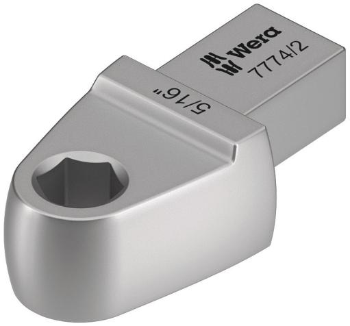 Wera 7774/2 adapter za bitove umetak za ravni moment ključ, 5/16", 9x12 mm, 5/16" x 42 mm, 05078641001