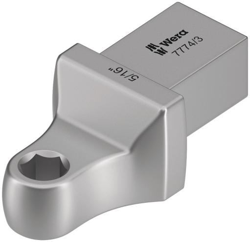 Wera 7774/3 adapter za bitove umetak za ravni moment ključ, 5/16", 14x18 mm, 5/16" x 58 mm, 05078642001