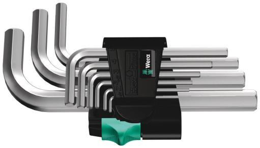 Wera 950/9 Hex-Plus 5 set imbusa, metrički, hromirani, 9 komada, 05021406001