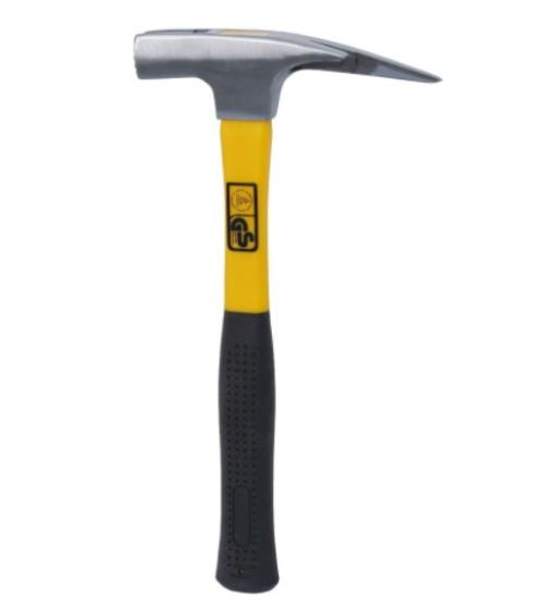 Tesarski čekić sa poliranom glavom i fiberglas drškom GS 1083221, 600g