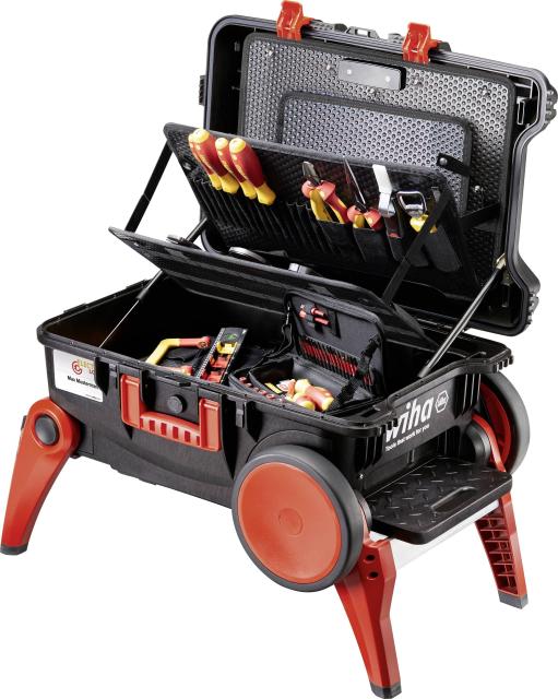 Wiha 45253 XXL III izolovani električarski set alata u koferu, 46 delova