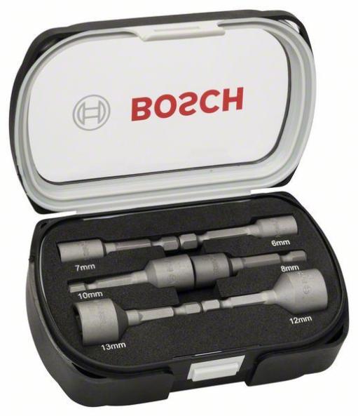 6-delni set nasadnih ključeva Bosch 2608551079, 50 mm; 6, 7, 8, 10, 12, 13 mm