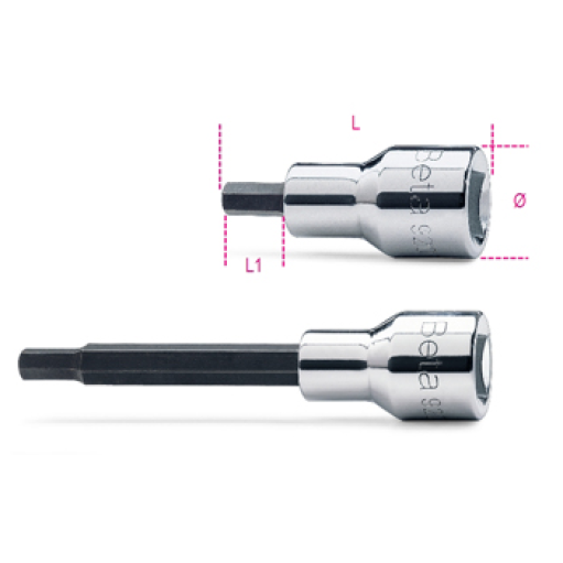Beta ključ nasadni inbus kratki 10mm 920PE-10