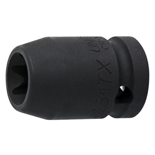Unior 231/4TX Ključ nasadni IMPACT, prihvat 1/2", sa unutrašnjim TX profilom, E 24, 612886