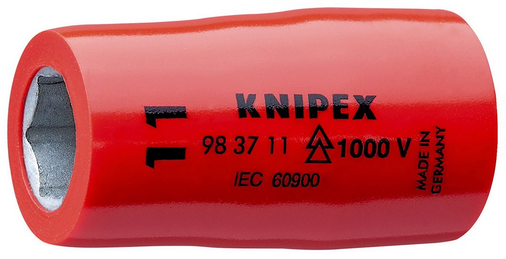 Knipex nasadni ključ 3/8 izolovani 11mm 98 37 11