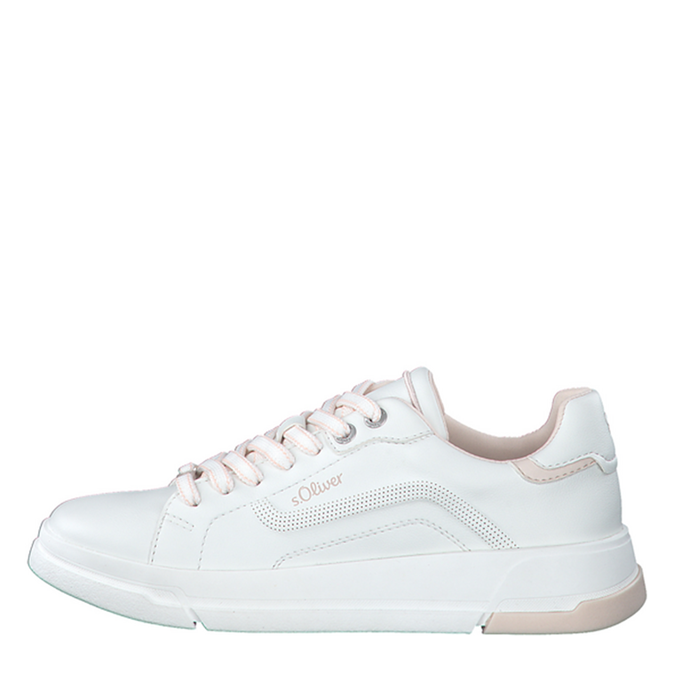 Ženske patike S Oliver 23626 white/soft rose