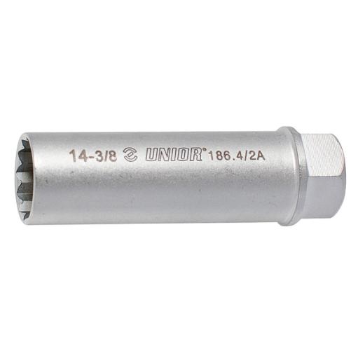 Unior 186.4/2A Ključ nasadni za svećice, prihvat 3/8", 14, 622513