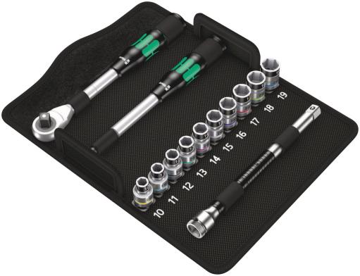 Wera 8006 SC 1 Zyklop set gedora, 1/2", metrički, 13 komada, 05004090001