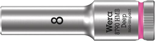 Wera 8790 HMB Duboki nasadni ključ 3/8", 8 x 64 mm, 05004530001