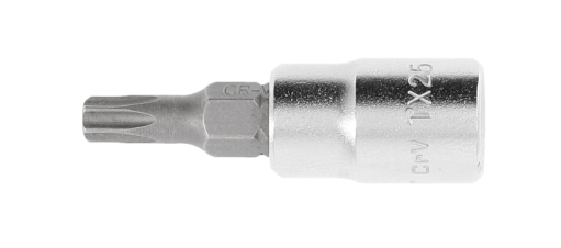 Hogert HT1S677 nasadni ključ tamper torx 25, 1/4"