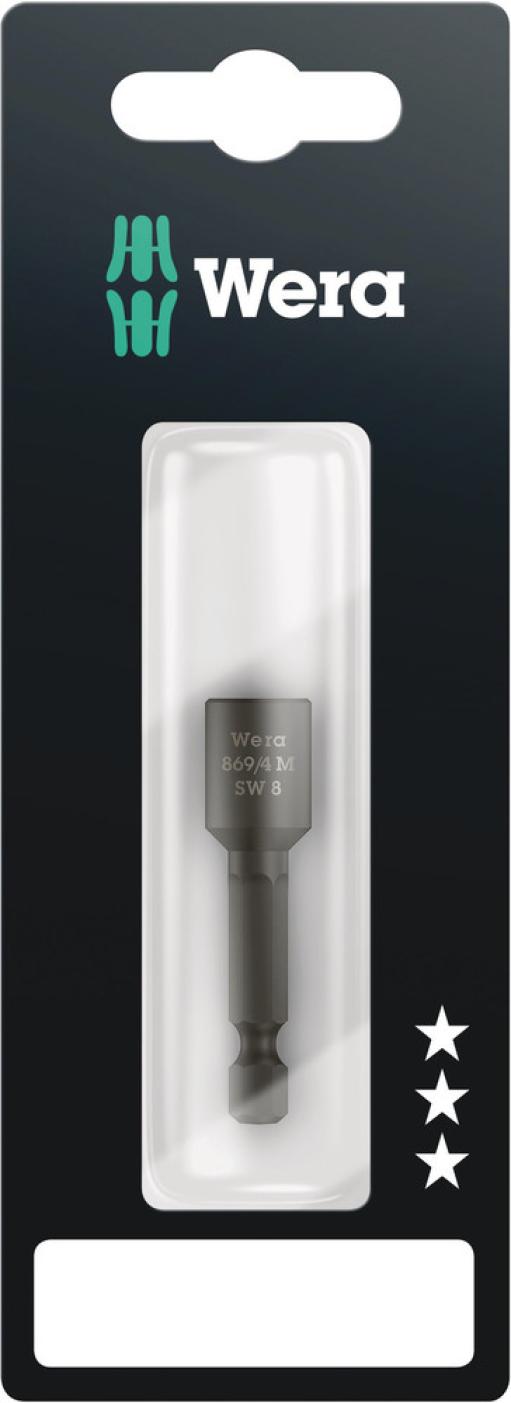 Wera 869/4 m Nasadni ključ, magnetni, 8 x 50 mm, 05073503001
