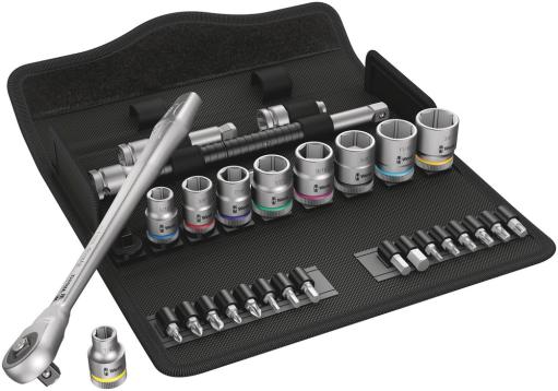 Wera 8100 10 Zyklop set gedora, 3/8", Imperial, 29 komada, 05004050001