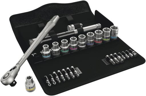 Wera 8100 SC 8 Zyklop set gedora, 1/2", metrički, 28 komada, 05004078001