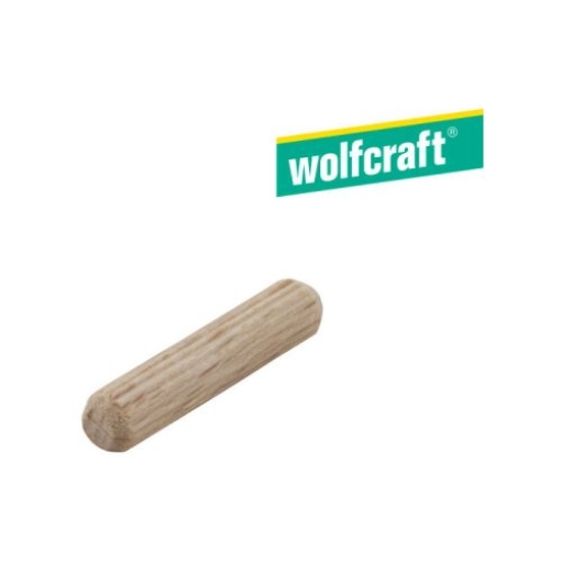 Wolfcraft 2906000 Drveni rebrasti tiplovi od bukve 6x30mm