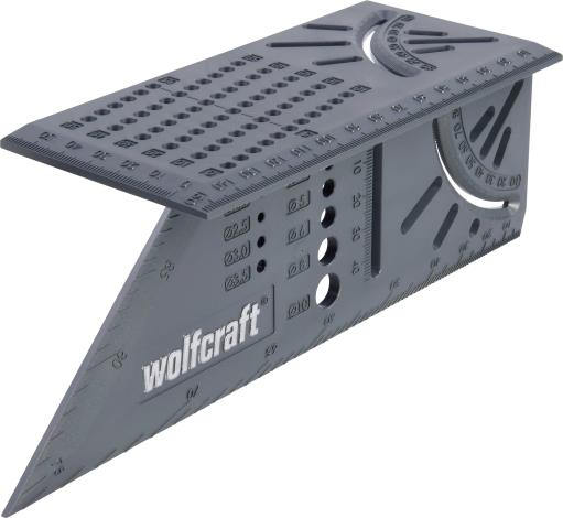 Wolfcraft 5208000 Višenamenski šablon 3D vinkla