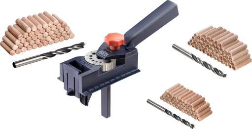 KWB 49758130 DOVELLING JIG SET