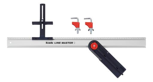 KWB 49784008 Linemaster lenjir sa vodilicom, set 5 delova