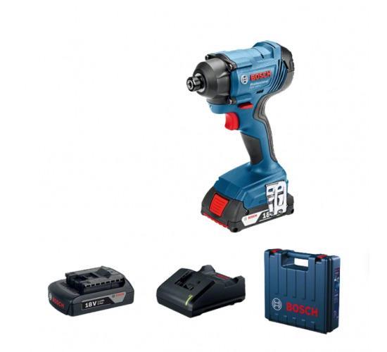 Bosch GDR 180-LI; 2×2,0Ah 18V Akumulatorski Udarni Odvrtač