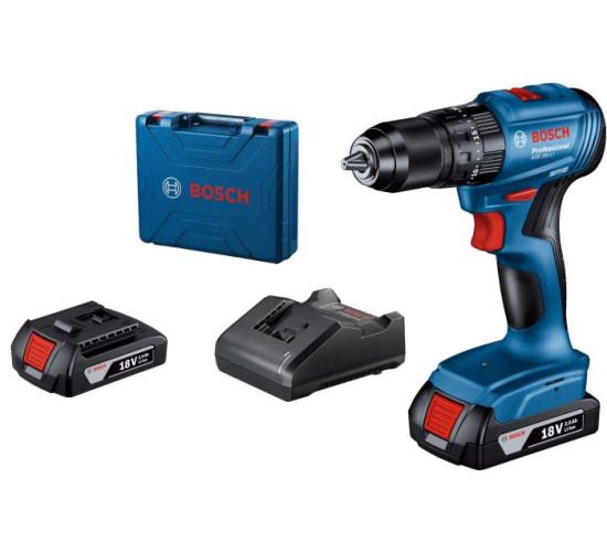 Bosch GSB 185-LI Akumulatorska Vibraciona Bušilica Odvijač 18V 2×2,0Ah + Kofer