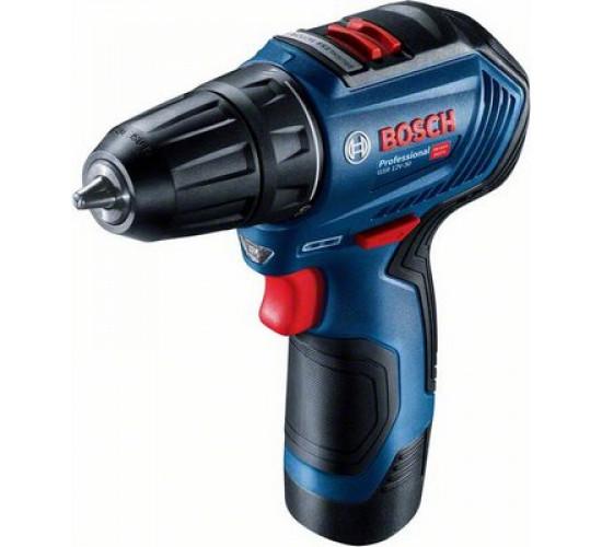 Bosch GSR 12V-30 Akumulatorska Bušilica-Odvijač Brushless 12V 2×2,0Ah