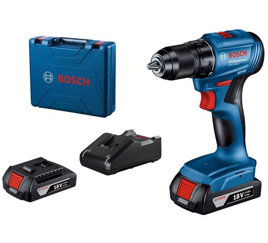 Bosch GSR 185-LI Akumulatorska Bušilica Odvijač 18V 2×2,0Ah + Kofer