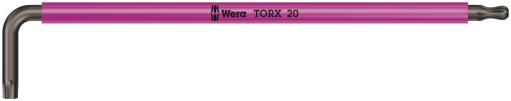 Wera 967 SPKXL TORX® Imbus ključ Multicolour, Dugački, TX 20 x 137 mm, 05024485001