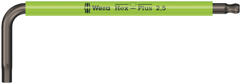 Wera 950 SPKS Imbus ključ Multicolour, metrički, 2,5 x 63 mm, 05022671001