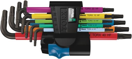 Wera 967/9 TX Multicolour HF 1 set imbus ključeva sa funkcijom držanja, 9 komada, 05024179001