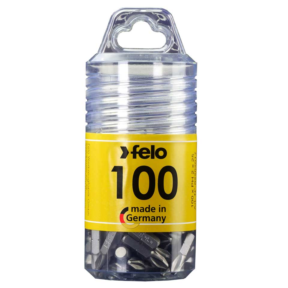 Felo Nastavak C 6,3 Industrial Pozidriv PZ 3 100 kom.-Pak