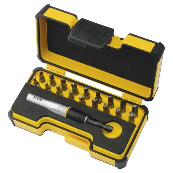 Felo XS-Strongbox IMPACT 19 kom. Industrial-PZ/PH/ TORX®/BH