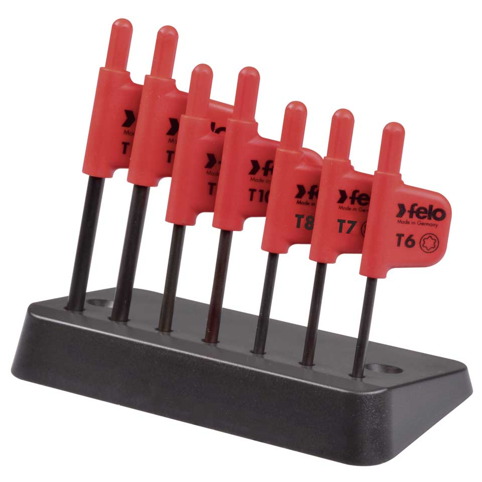 Felo Odvijač Flagdriver Display 7 kom. TORX T 6 – T 20