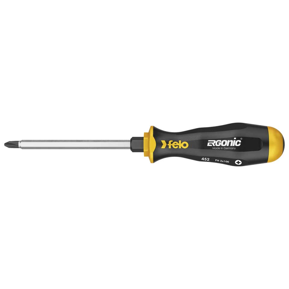 Felo Odvijač SD ERGONIC Hammer cap Phillips PH 1