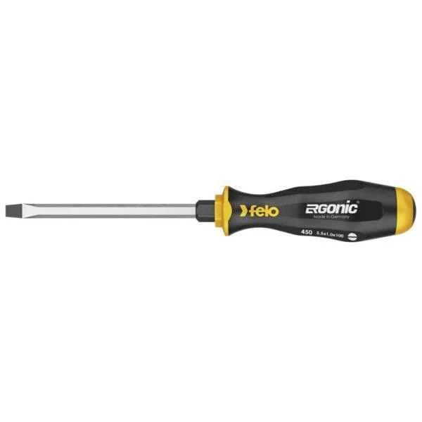 Felo Odvijač SD ERGONIC Hammer cap Ravni SL 4,5 x 0,8