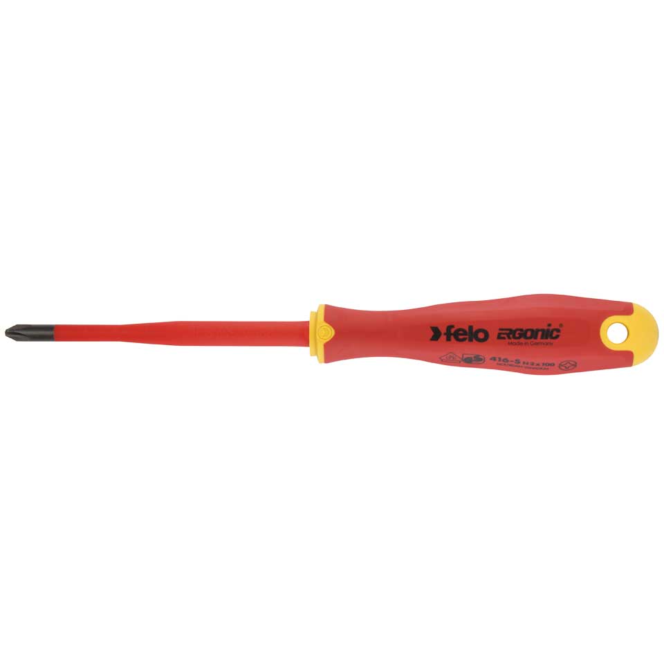 Felo Odvijač SD ERGONIC VDE E-slim +/- Plus-Minus H 2