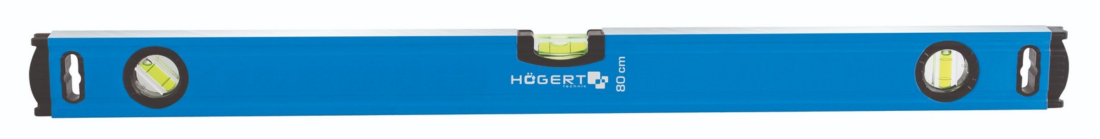 Hogert HT4M028 libela aluminijska 80 cm, 3 nivelatora