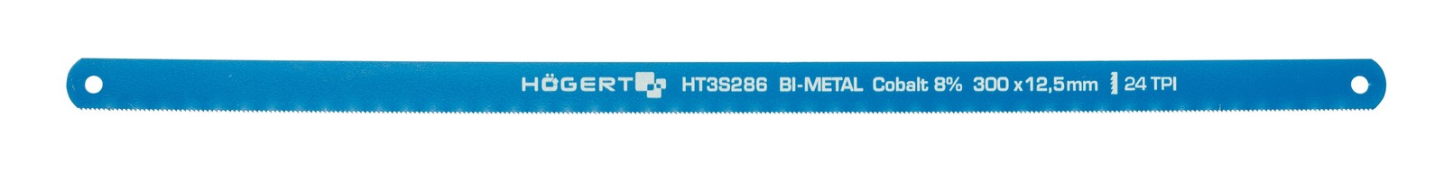Hogert HT3S286 list testere za metal, 300 mm,hss čelik, bi-metal 24 tpi