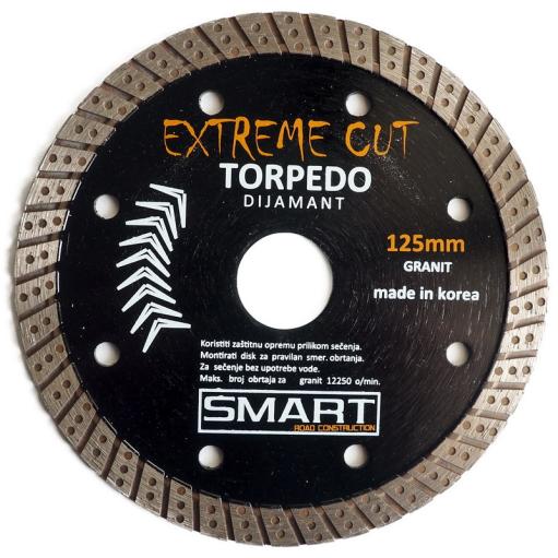 Torpedo ET125GT Dijamantski disk Granit Extreme Cut 125mm