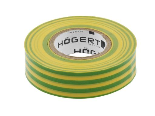 Hogert HT1P286 izolir traka, 0.13x19mmx20m, žuto zelena